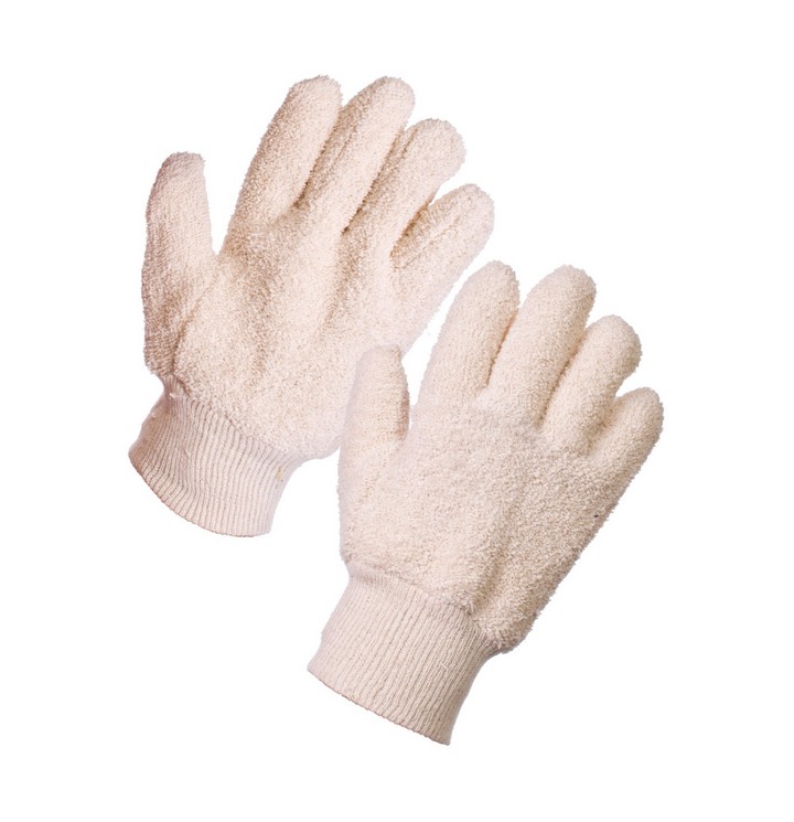 Terry Cotton Gloves 32oz | Handling Gloves Direct