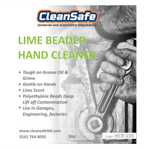 Lime Beaded Hand Cleaner 5ltr | Hand Cleaners Direct
